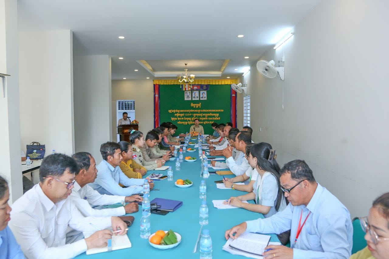 ក្រុមការងារចុះផ្ទៀងផ្ទាត់ស្ថានភាពបញ្ចប់ការបន្ទោបង់ពាស វាល ...